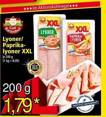 Lyoner/Paprika-Lyoner Xxl Angebot bei Norma - ProspektGuru.de