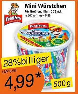 Wolf Mini-Berner Würstchen Angebot bei Globus - ProspektGuru.de