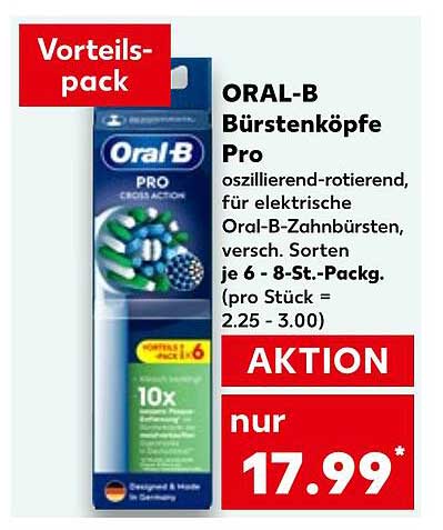 Oral-B Elektrische Zahnbürste Pro 3 3500 Black Edition Angebot bei ...