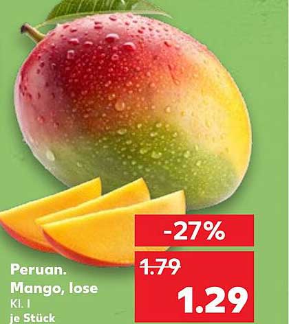 Peruan. Mango, Lose Angebot bei Kaufland - ProspektGuru.de
