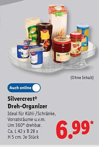 Silvercrest® Dreh-Organizer Angebot bei Lidl - ProspektGuru.de