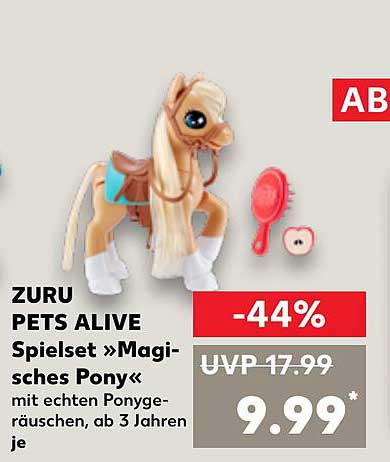 Zuru Pets Alive Spielset »Magisches Pony« Mit Echten Ponygeräuschen, Ab ...