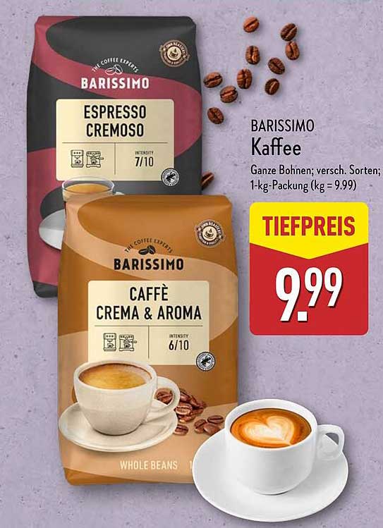 Barissimo Kaffee Angebot bei Aldi Nord - ProspektGuru.de