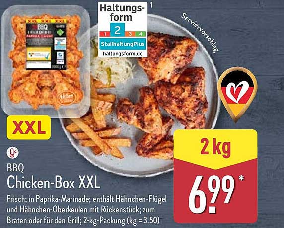 Bbq Chicken-Box Xxl Angebot bei Aldi Nord - ProspektGuru.de