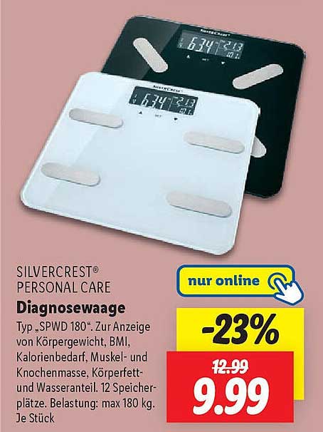 Diagnosewaage Angebot bei Lidl - ProspektGuru.de