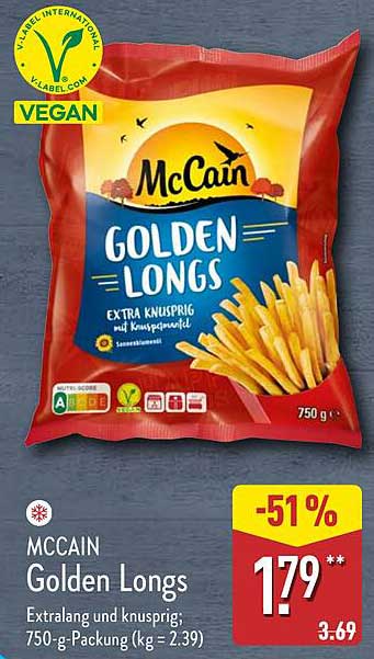 Mccain Golden Longs Angebot bei Aldi Nord - ProspektGuru.de