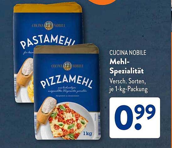 Cucina Nobile Mehl-Spezialität, 1-Kg-Packung Angebot bei Aldi Süd