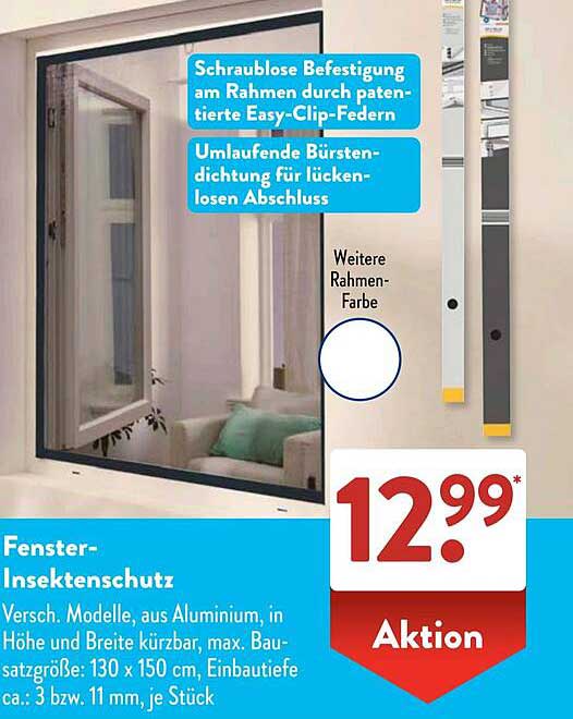 Faszinierend Insektenschutz Fenster Aldi Fotosnull