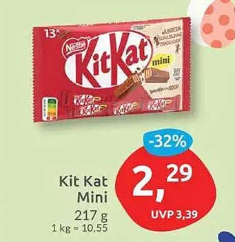 Kit Kat Mini Angebot bei Budni