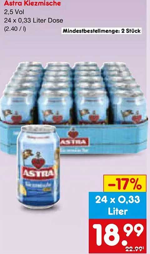 Astra Kiezmische Angebot bei Netto Marken-Discount - ProspektGuru.de