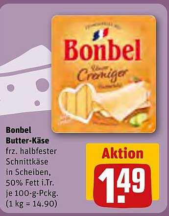 Bonbel Butter-Käse Angebot bei REWE