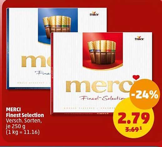 Merci Finest Selection Angebot bei Penny