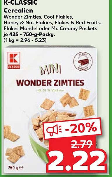 Mini Wonder Zimties Angebot bei Kaufland
