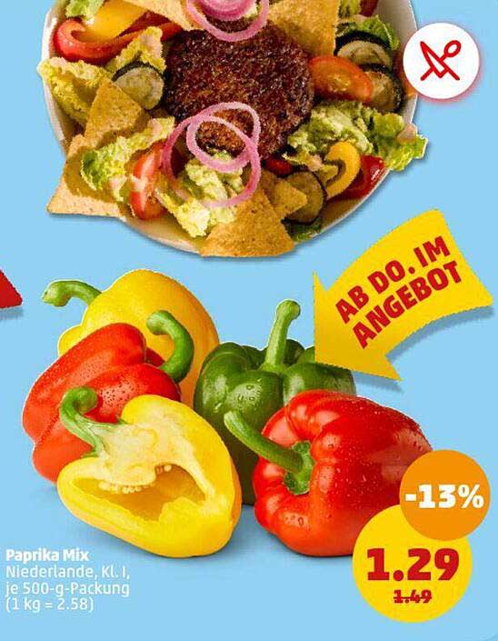 Paprika Mix Angebot bei Penny - ProspektGuru.de