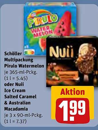 Pirulo Watermelon Oder Nuii Ice Cream Salted Caramel & Australian ...