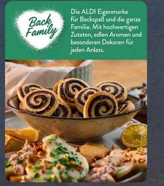 Back Family Angebot bei Aldi Süd - ProspektGuru.de
