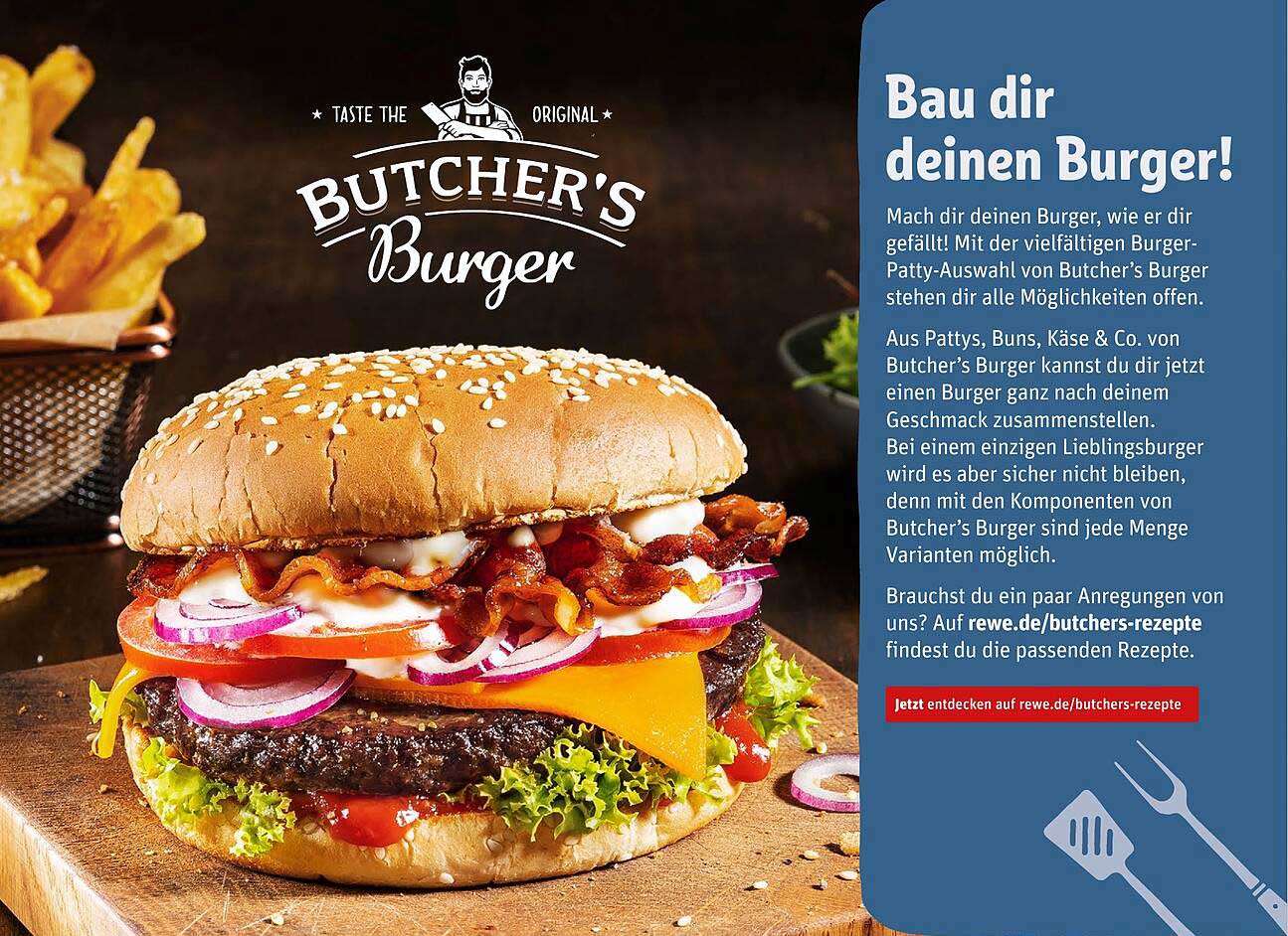 Butcher's Burger Angebot bei REWE Center