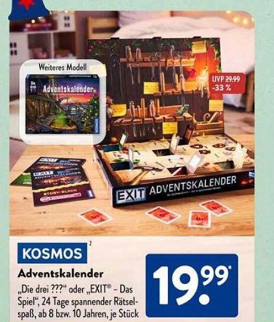 Exit Adventskalender Angebot bei Aldi Süd - ProspektGuru.de
