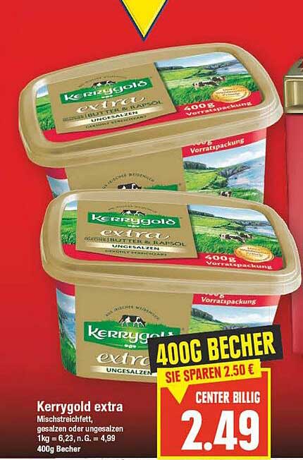 Kerrygold Extra Ungesalzen Angebot bei E-Center