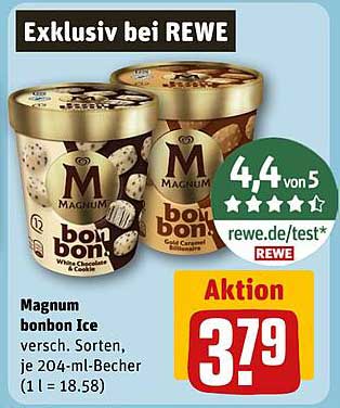 Magnum Bonbon Ice Angebot bei REWE Center