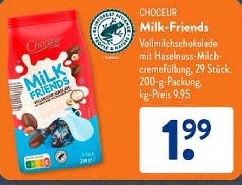 Milk-Friends Angebot bei Aldi Süd