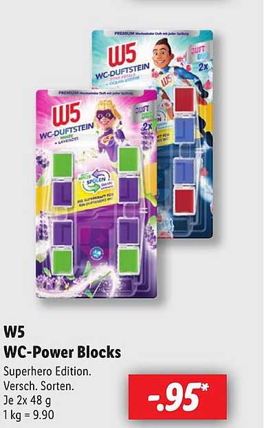 W5 Wc-Power Blocks Angebot bei Lidl - ProspektGuru.de