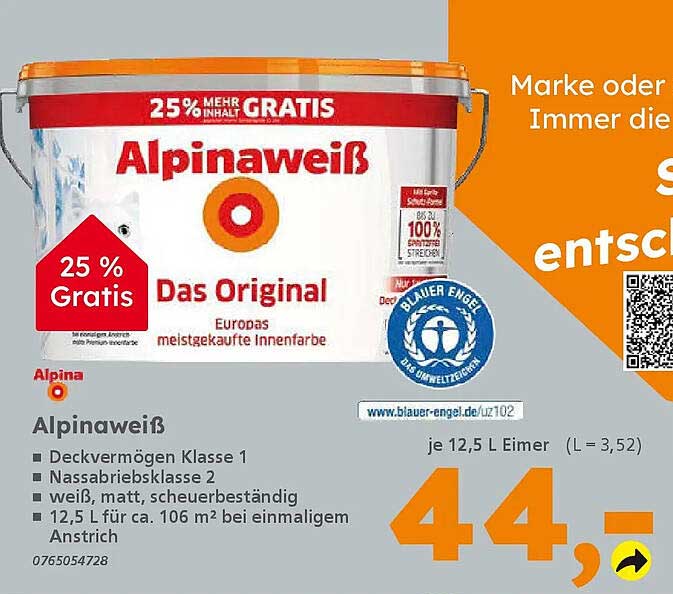 Alpinaweiss Das Original 12l