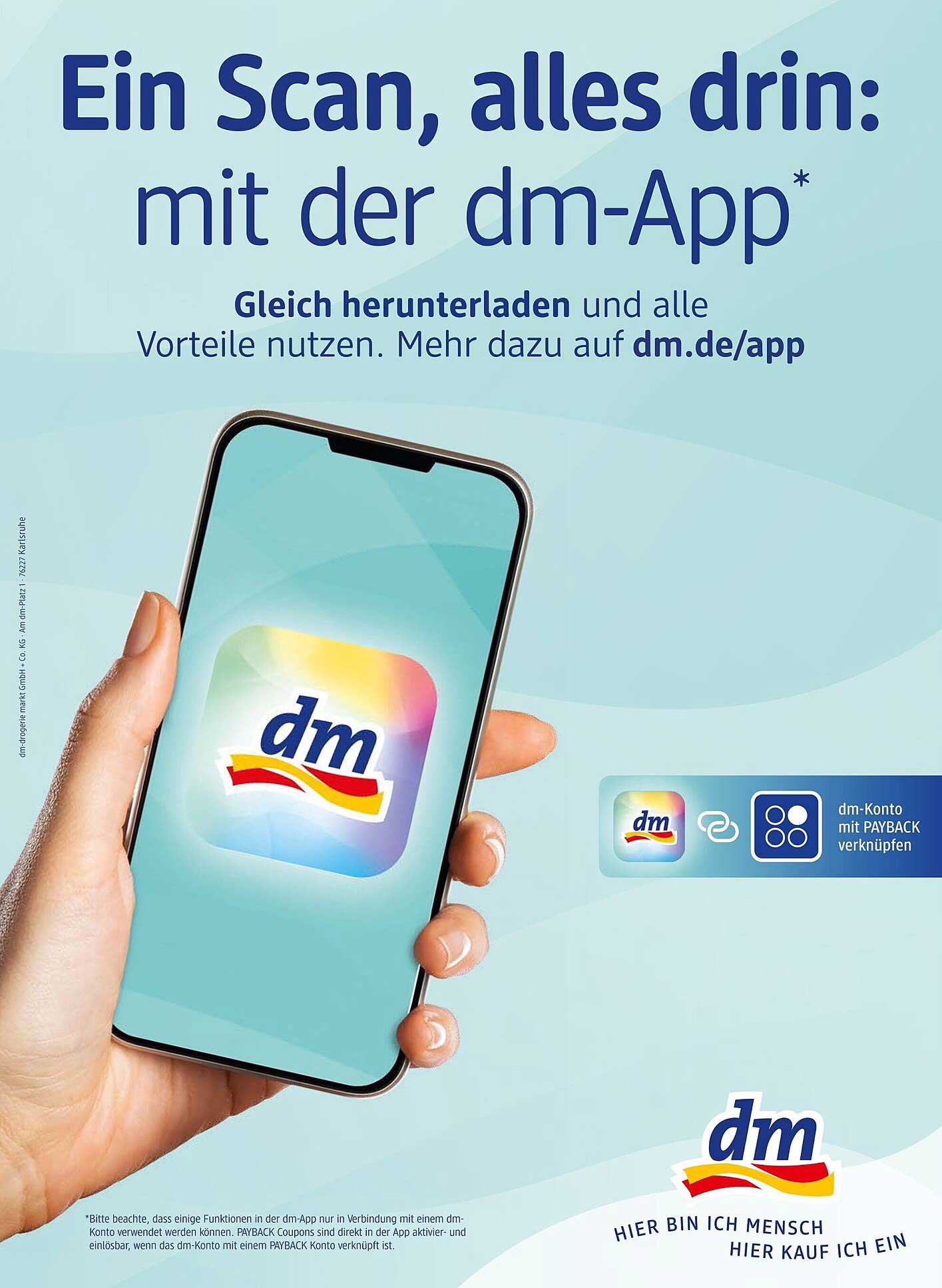 Ein Scan, Alles Drin: Mit Der Dm-App Angebot bei dm - ProspektGuru.de