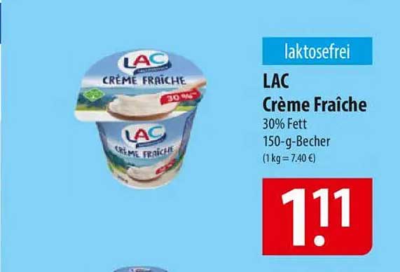 Président Crème Fraîche 30 % Fett 500-G-Becher Angebot bei Selgros ...