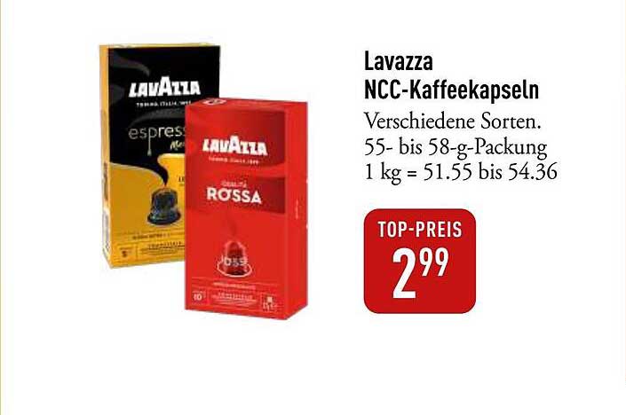 Erstaunlich Lavazza Kaffee Angebote Nächste Woche Ebenbild