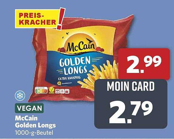 Mccain Golden Longs 1000-G-Beutel Angebot bei Combi - ProspektGuru.de
