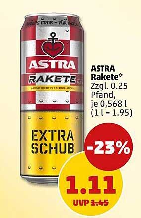 Astra Rakete Angebot