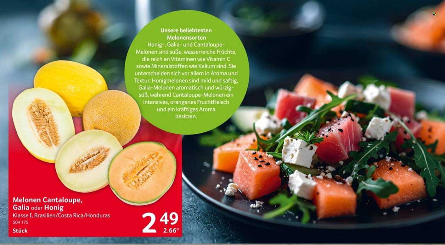 Melonen Cantaloupe, Galia Oder Honig Angebot bei Selgros - ProspektGuru.de