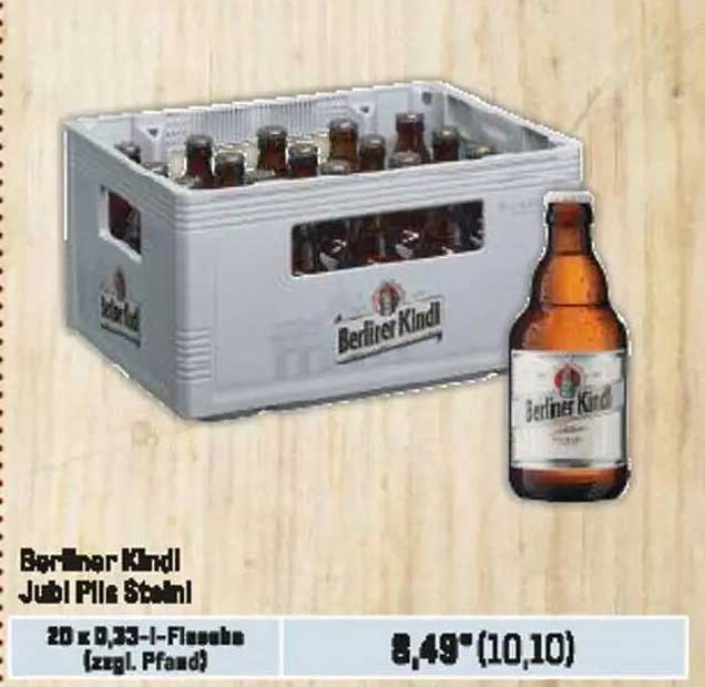 Berliner Kindl Jubi Pils Steini Angebot bei METRO - ProspektGuru.de