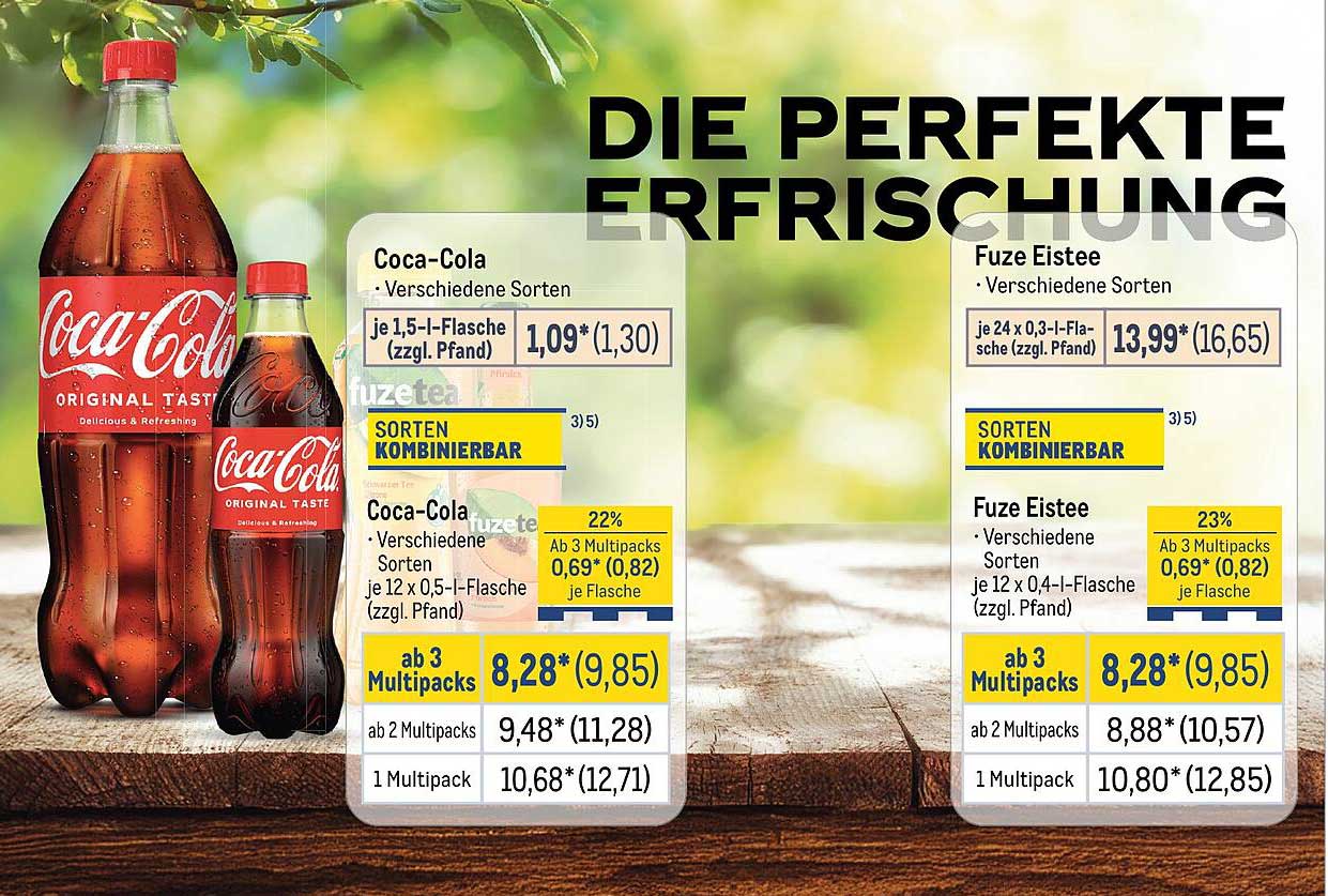 Coca-Cola - Verschiedene Sorten Angebot bei METRO