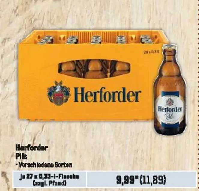 Herforder Pils Angebot bei METRO