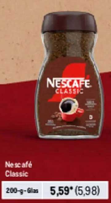 Nescafé Classic Angebot bei METRO