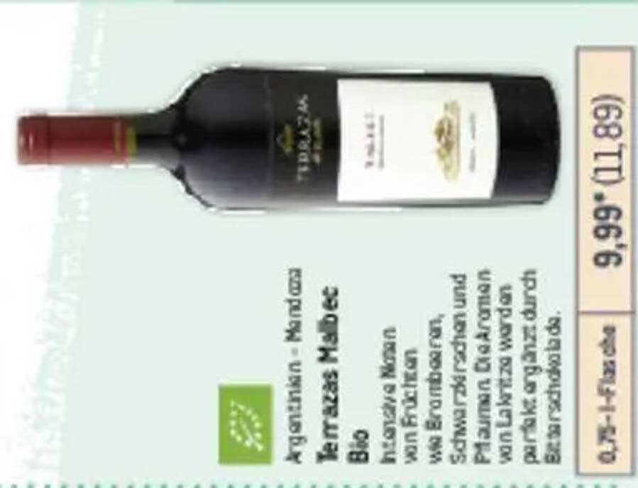 Terrazas Malbec Bio Angebot bei METRO