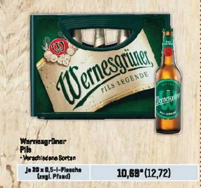 Wernesgrüner Pils Angebot bei METRO