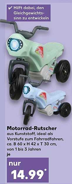 Motorrad-Rutscher Angebot bei Kaufland