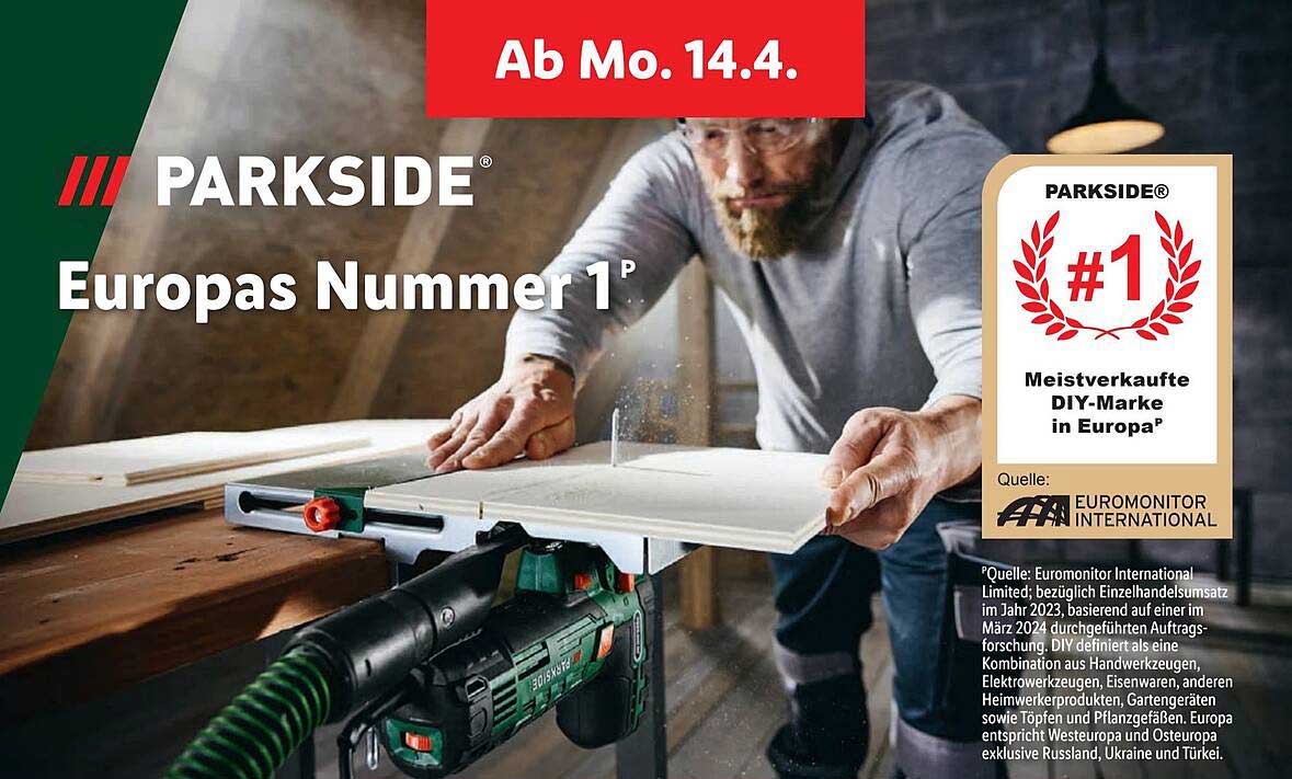 Parkside® Diy-Werkzeuge - Europas Nummer 1 Angebot bei Lidl