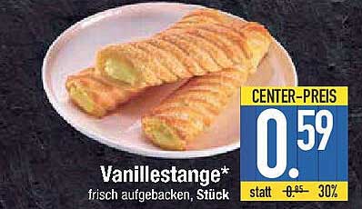 Vanillestange* Frisch Aufgebacken, Stück Angebot bei E-Center ...