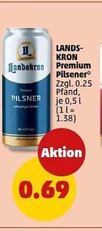 Landskron Premium Pilsener Angebot bei Penny