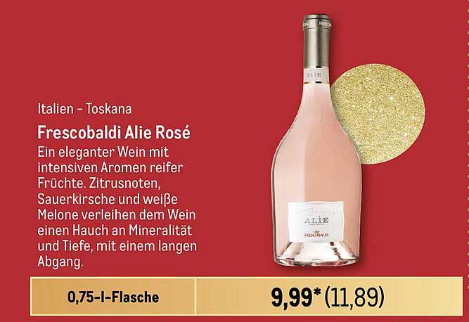 Frescobaldi Alie Rosé Angebot bei METRO
