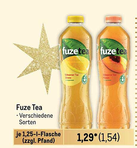 Fuze Tea Angebot bei METRO - ProspektGuru.de