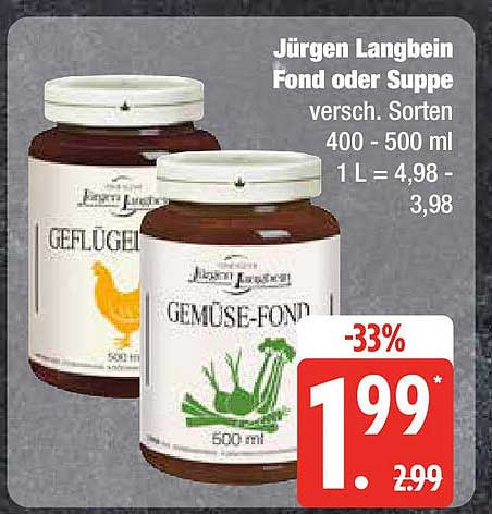Jürgen Langbein Fond Oder Suppe Angebot bei Edeka - ProspektGuru.de