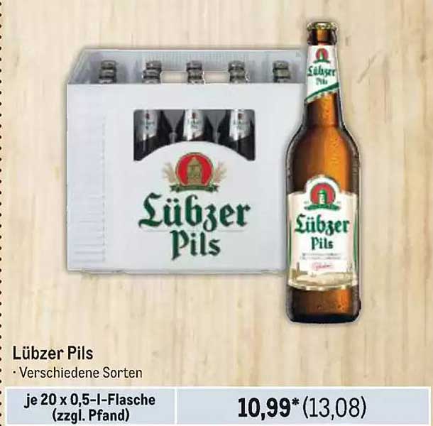 Lübzer Pils Angebot bei METRO