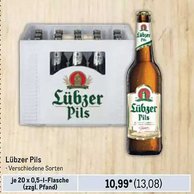 Lübzer Pils Angebot bei METRO - ProspektGuru.de