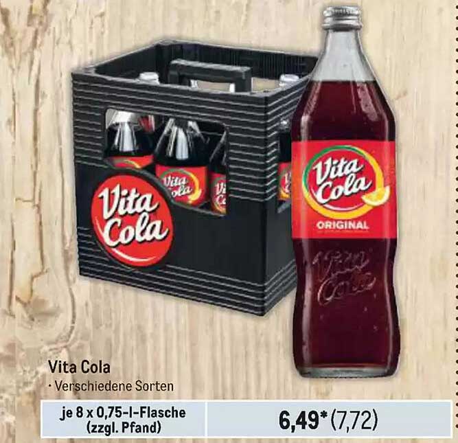 Vita Cola Original Angebot bei METRO
