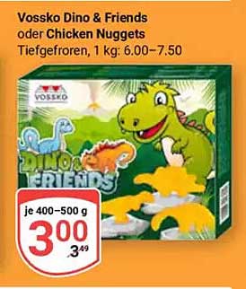 Vossko Dino & Friends Oder Chicken Nuggets Angebot bei Globus ...